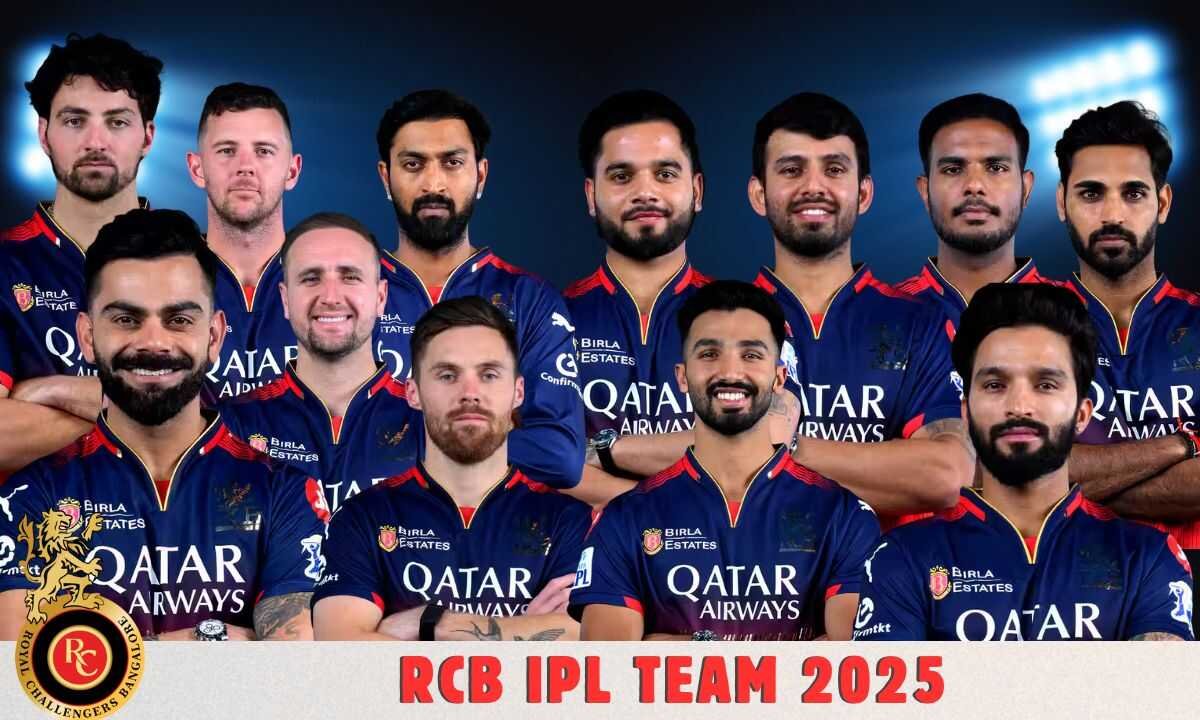 RCB Squad 2025: List Of New & Retained Players